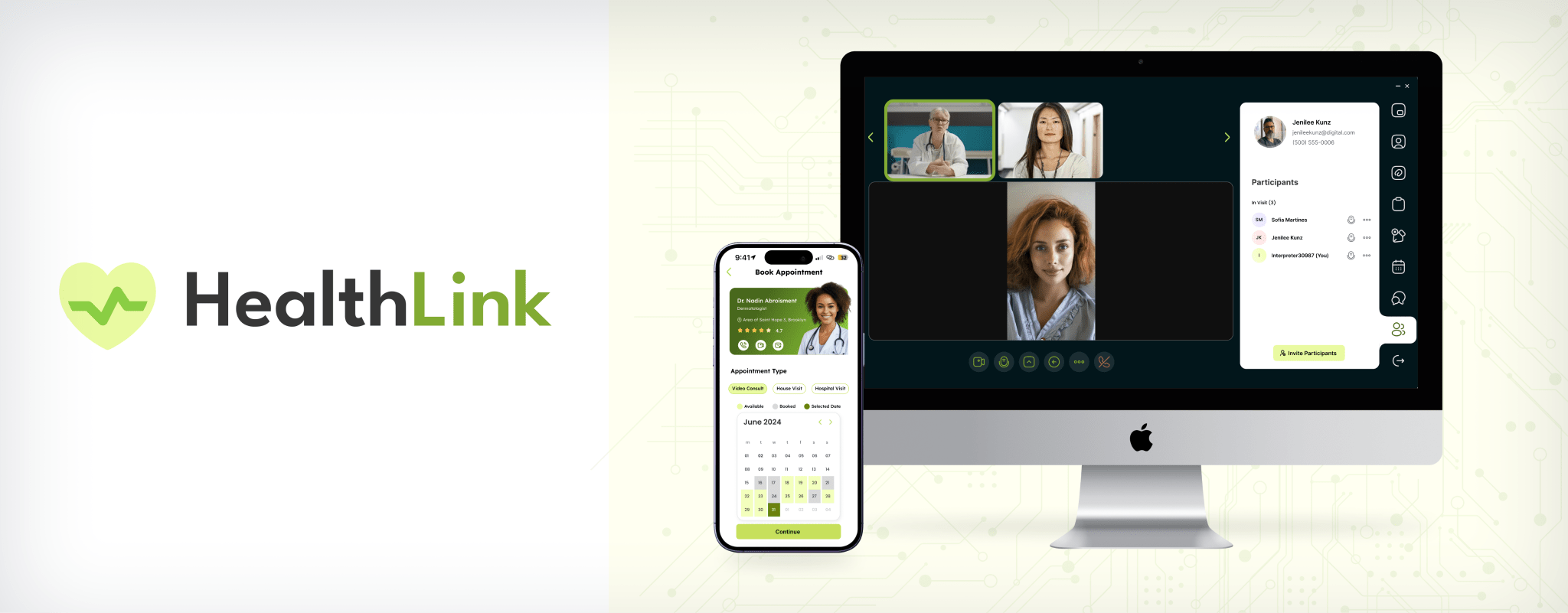 HealthLink Telehealth platform | Artkai 🚀
